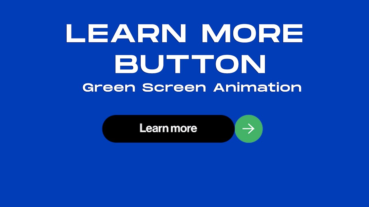 Learn More Button Animation: How to Make Your UI Feel Better - YouTube