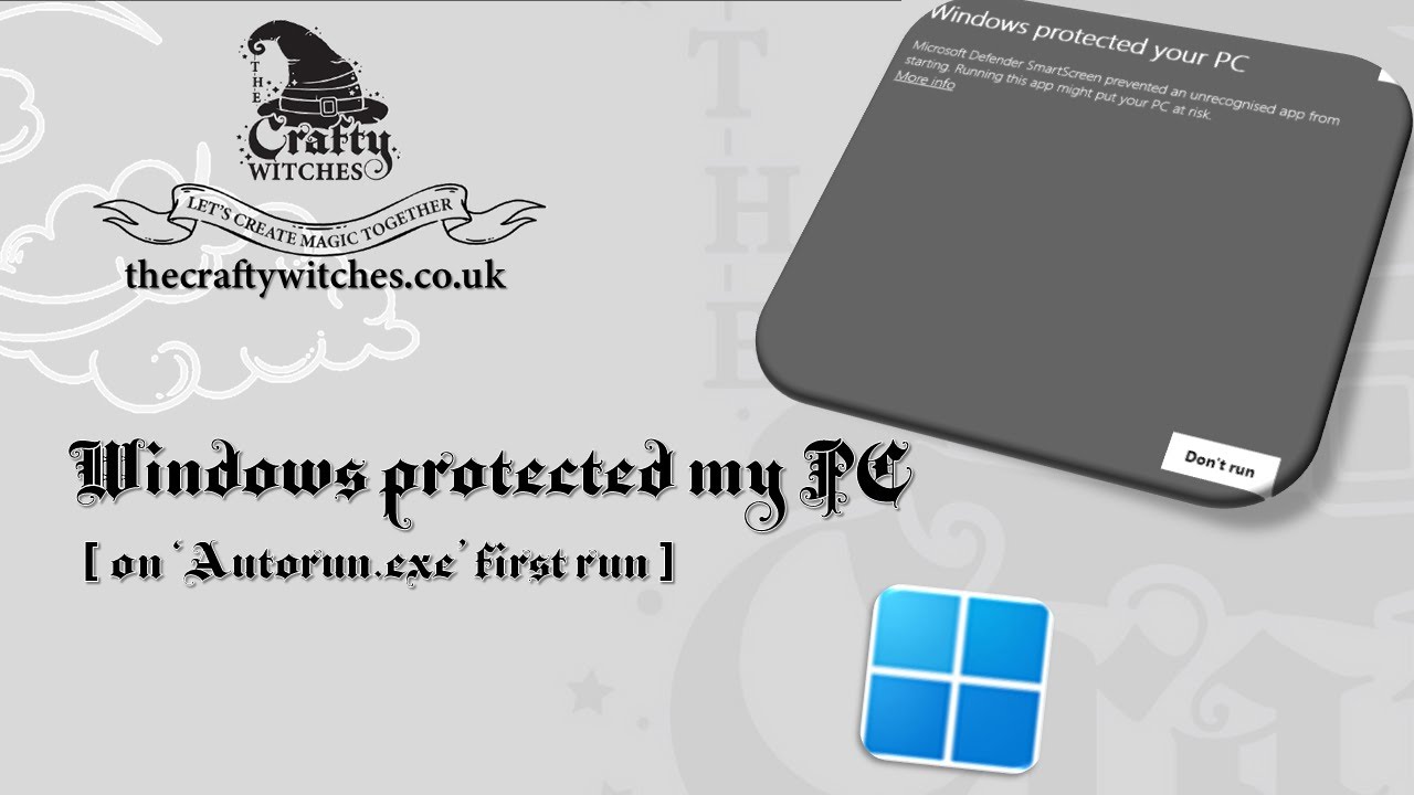 Downloaded folder & 'Windows protected my PC' - YouTube