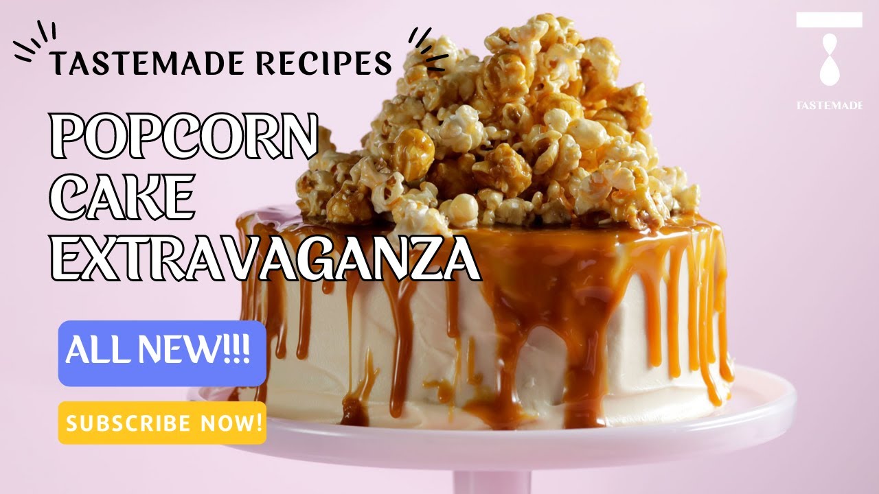 Popcorn Cake Extravaganza: A Whimsical Treat That'll Make Your Taste ...
