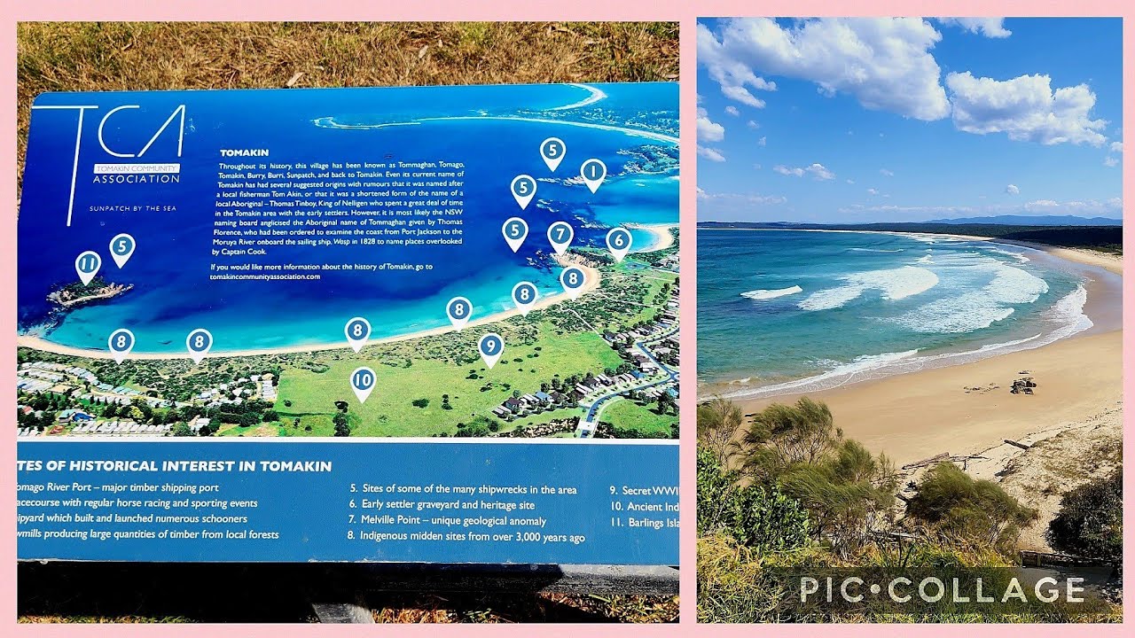 Tomakin Beach & Broulee Beach - South Coast NSW - YouTube