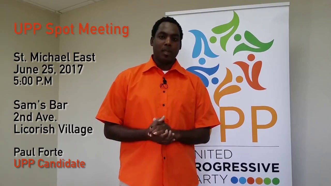 Paul Forte | Candidate for St.Michael East | United Progressive Party ...