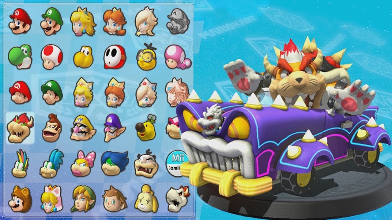 Meowser in Mario Kart 8 (Special Cup) - YouTube