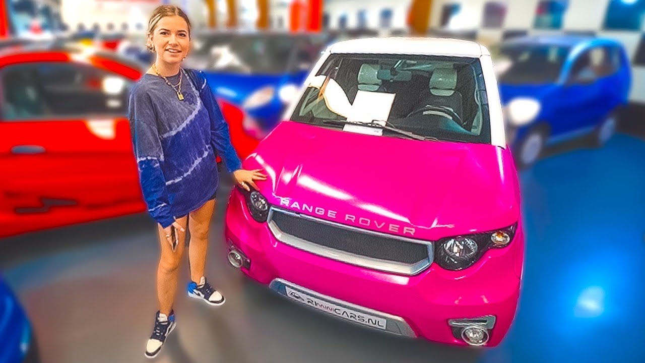 JADE HAAR EERSTE BROMMOBIEL UITZOEKEN!🚗😍 - YouTube