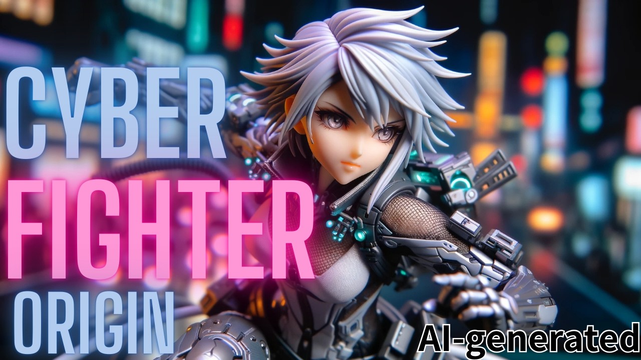 【作業用BGM】CYBER FIGHTER -ORIGIN- /AI 生成動画 - YouTube