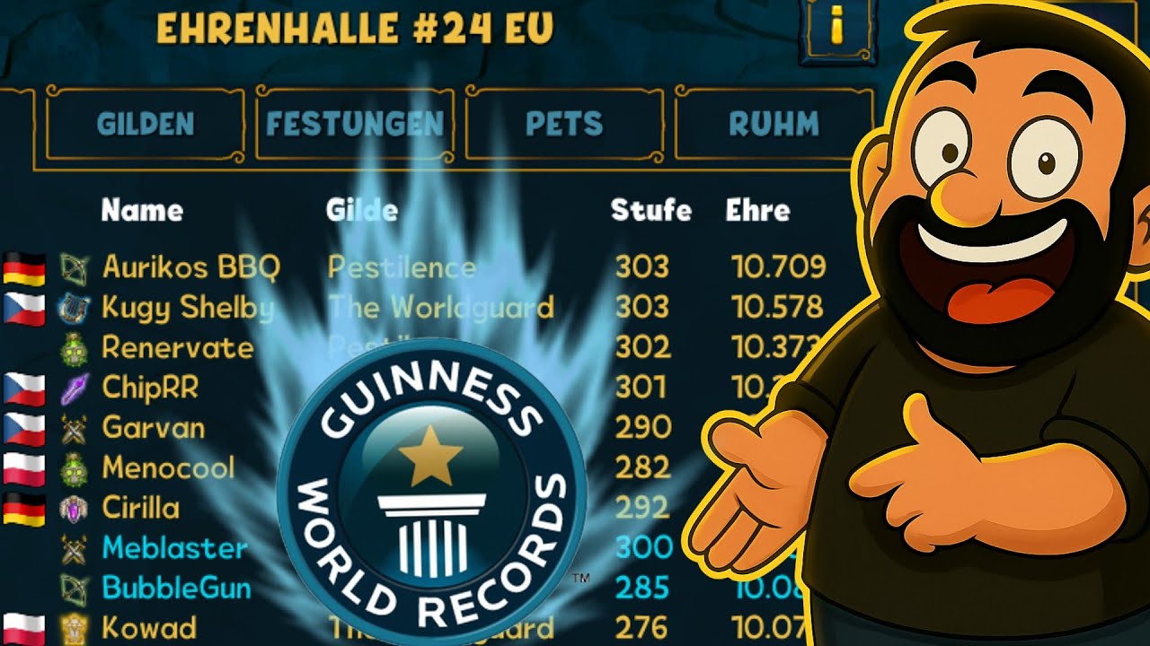 Shakes & Fidget - EU24 bricht sämtliche Rekorde! 🔥 *2303 SFGame - YouTube