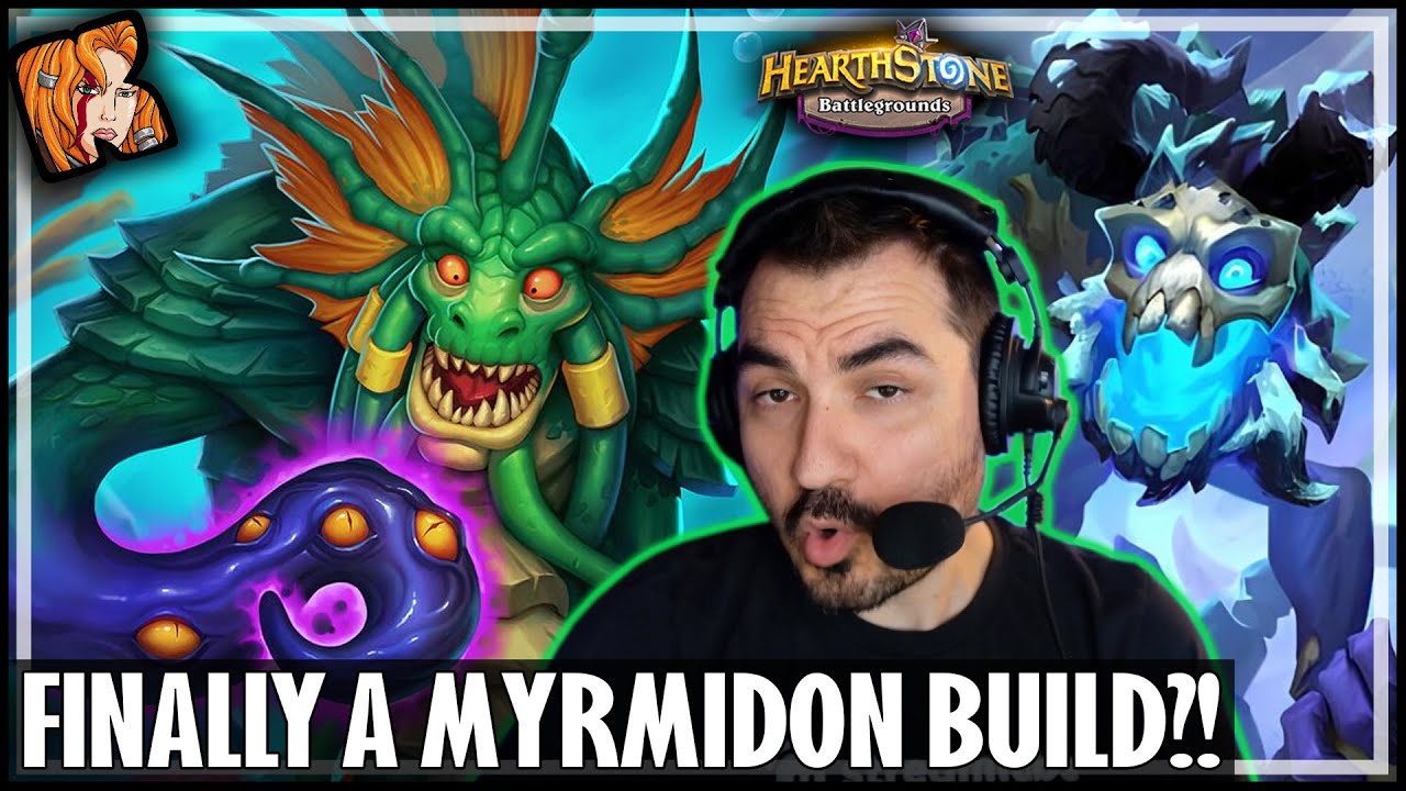 MYRMIDON STACKER RULES! - Hearthstone Battlegrounds - YouTube