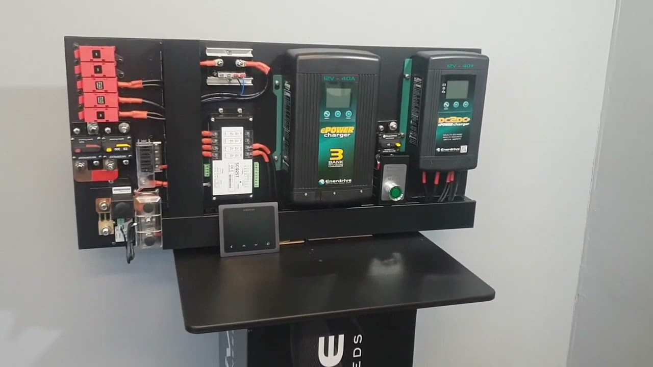 Enerdrive DIY Installation Kit Review: K-AGM-BOARD-G - YouTube