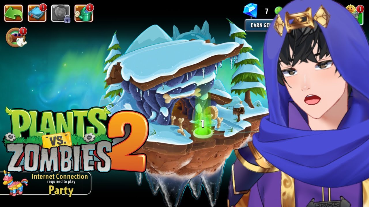 ZOMBIE MENGUASAI ZAMAN ES BAHKAN MENGENDALIKAN MAMMOTH - Plants VS ...