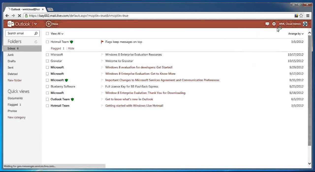 How To Upgrade To New Hotmail Interface of Outlook com - YouTube