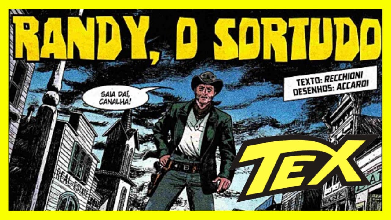 Tex Edição Especial colorida 6 - História 4 - Randy, O Sortudo ...
