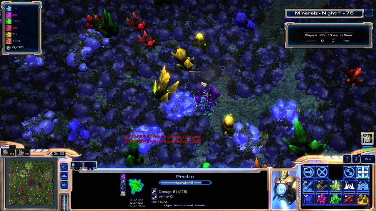 Base layout tip for MineralZ Survival - Starcraft 2 - YouTube