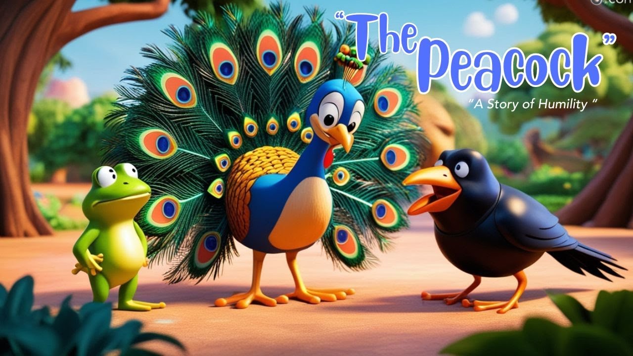 The Peacock Story / Story for Kids / Lesson in Humility - YouTube