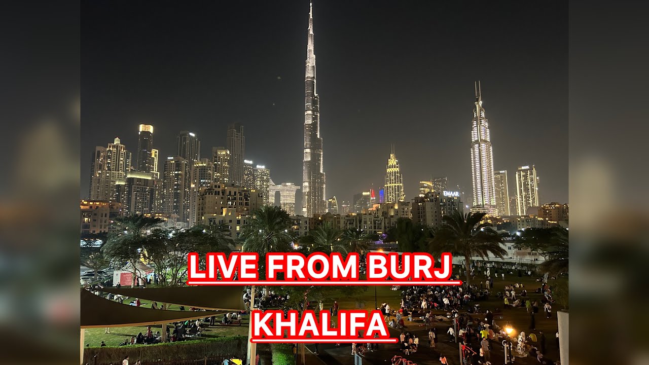 Aryash Creator is live from burj khalifa 31st December night - YouTube