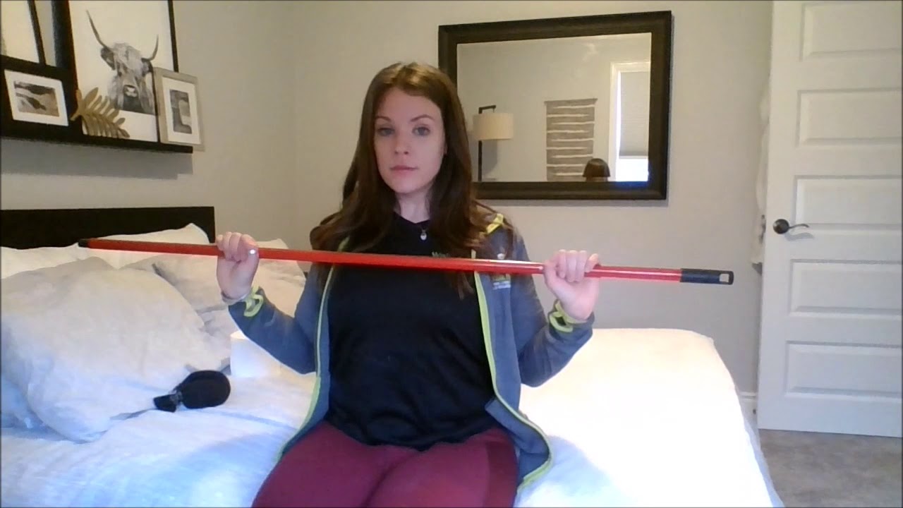 Dynamic Core Exercises from Bed - YouTube