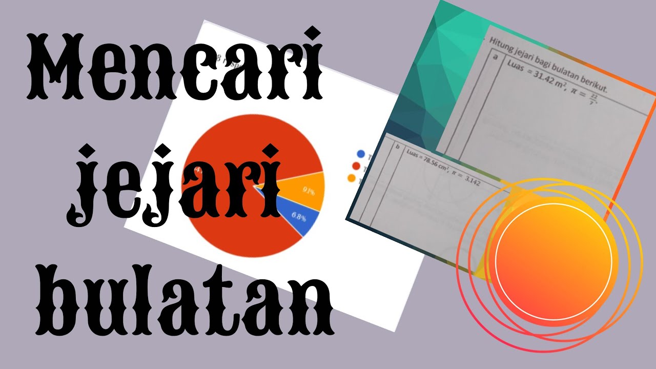 Math : Mencari jejari bulatan dengan diberi nilai Luas Bulatan - YouTube