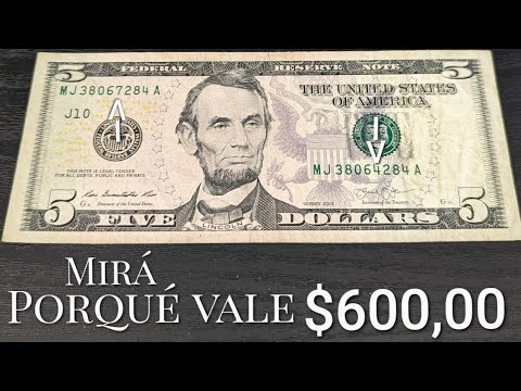WOW BILLETE QUE VALE 600 DLRS REVISA TUS BILLETES PUEDES TENER UNO ...