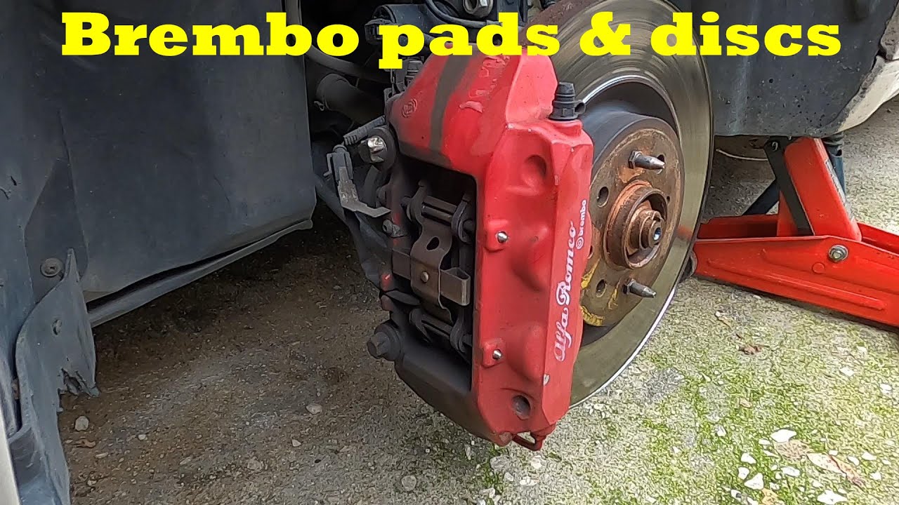 Brembo brake pads & discs replacement (almost) Alfa Romeo Mito QV ...