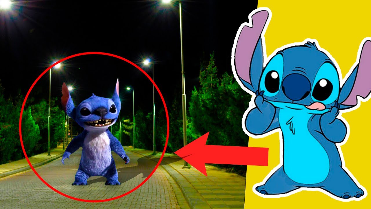 5 Lilo y Stitch Captados en Cámara en la Vida Real - YouTube
