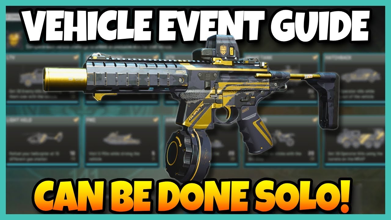 Unlock Bronze Dash Blueprint & Vehicle Camo - Vehicle Challenge Event ...