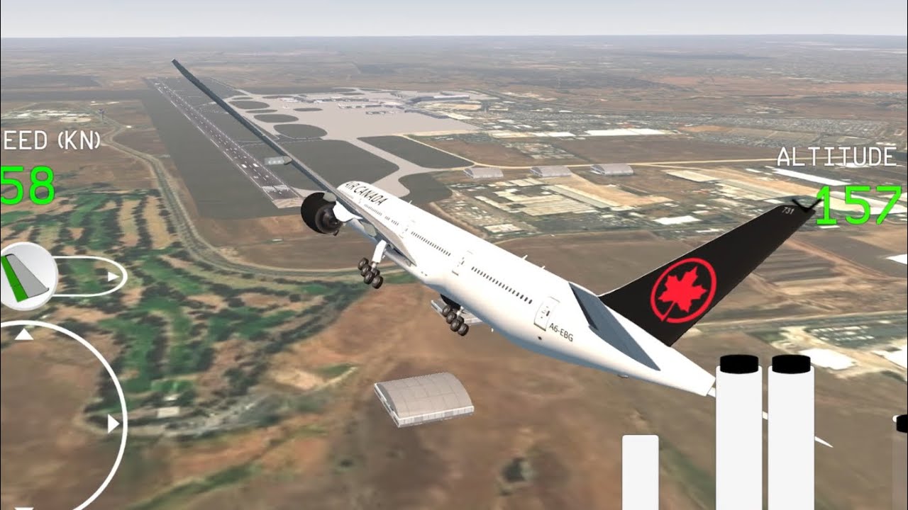 Air Canada flight 143 recreated in FS Advanced - YouTube