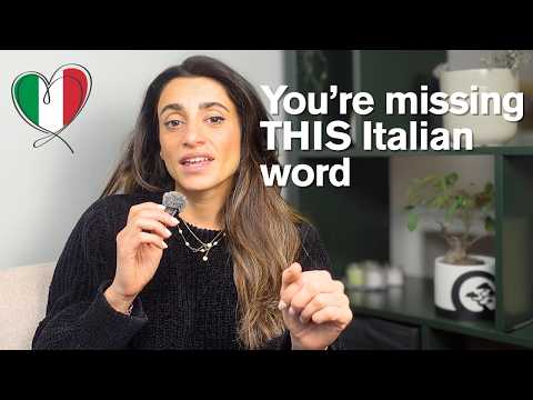 Learn this tiny Italian word, and you will instantly sound more Italian 🤌