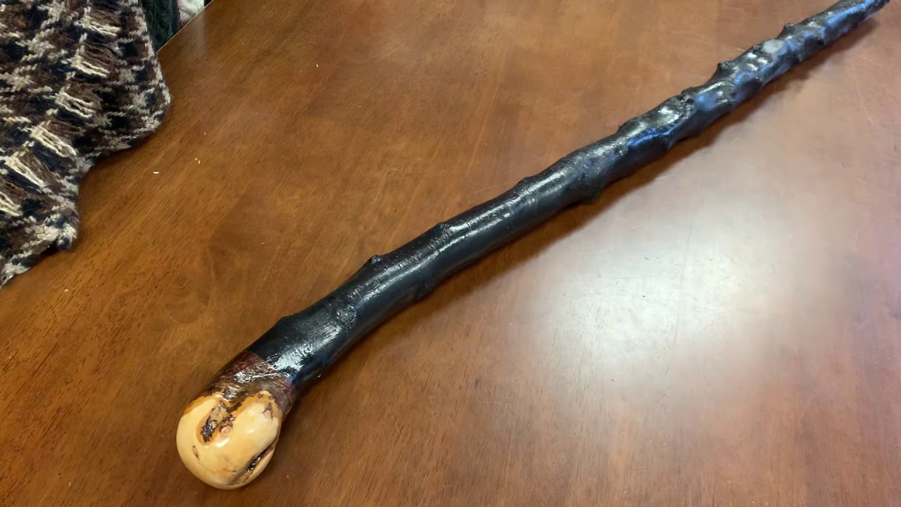 Beautiful Blackthorn Shillelagh Walking Stick - YouTube