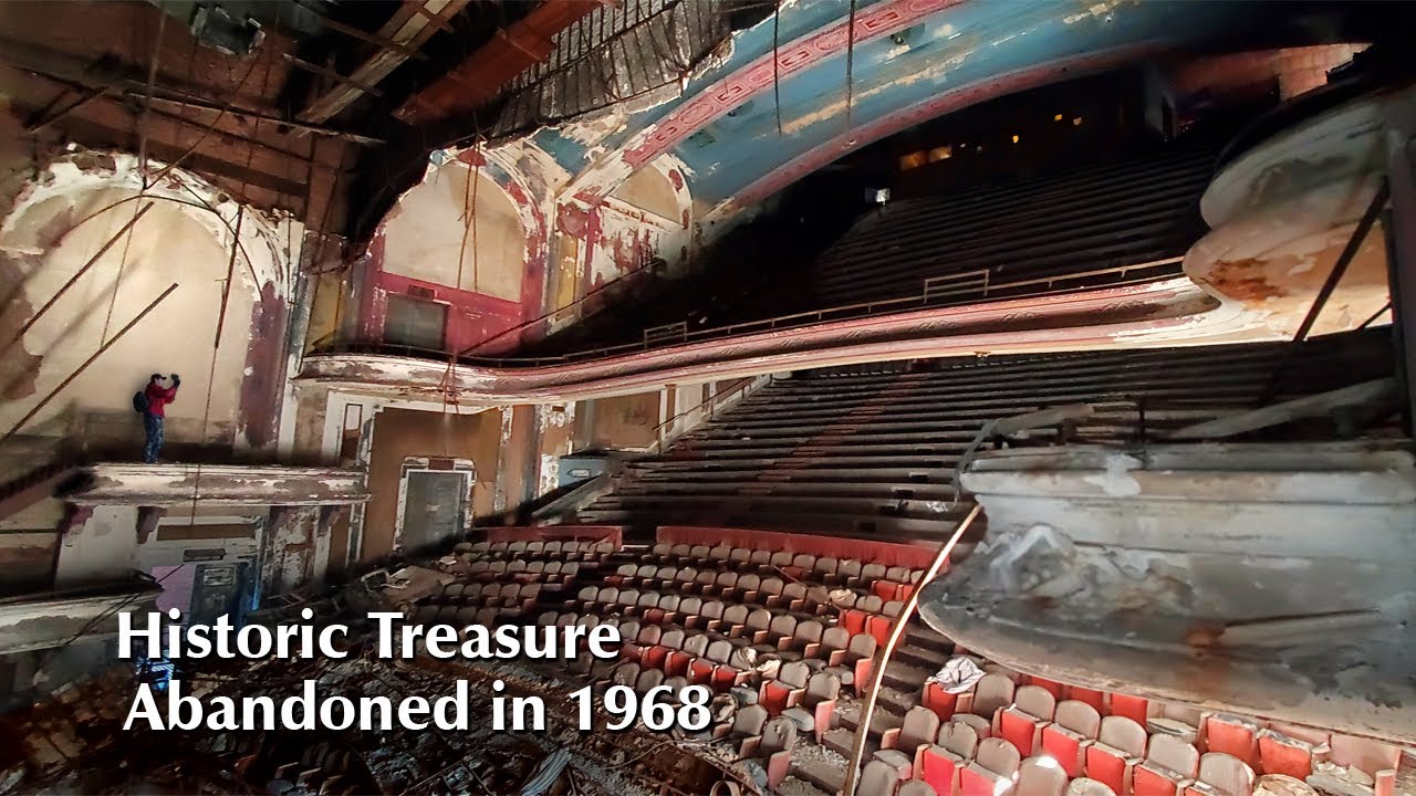 Exploring A Massive Abandoned Theater - YouTube