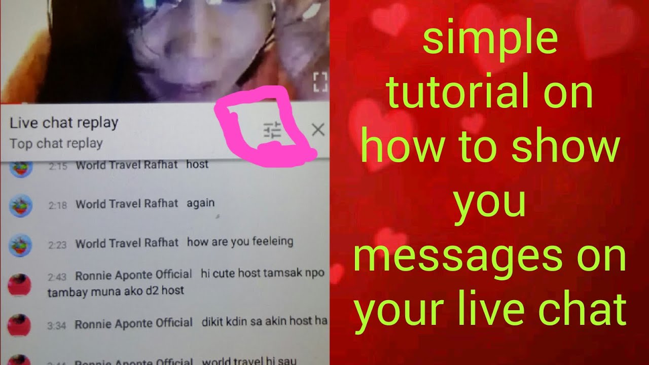 213《 vlog》Simple Tutorial on HOW TO REPLAY CHAT ON YOUR LIVE STREAMING ...