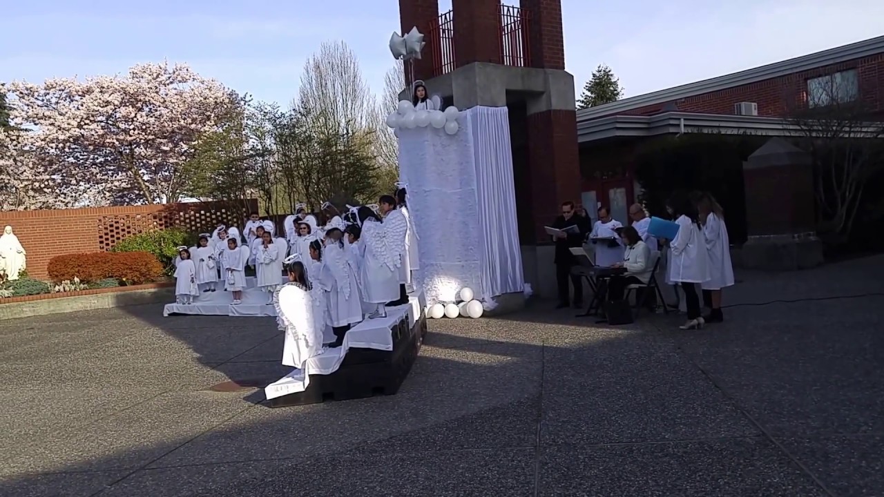 2017 Salubong at IC Parish Delta - YouTube