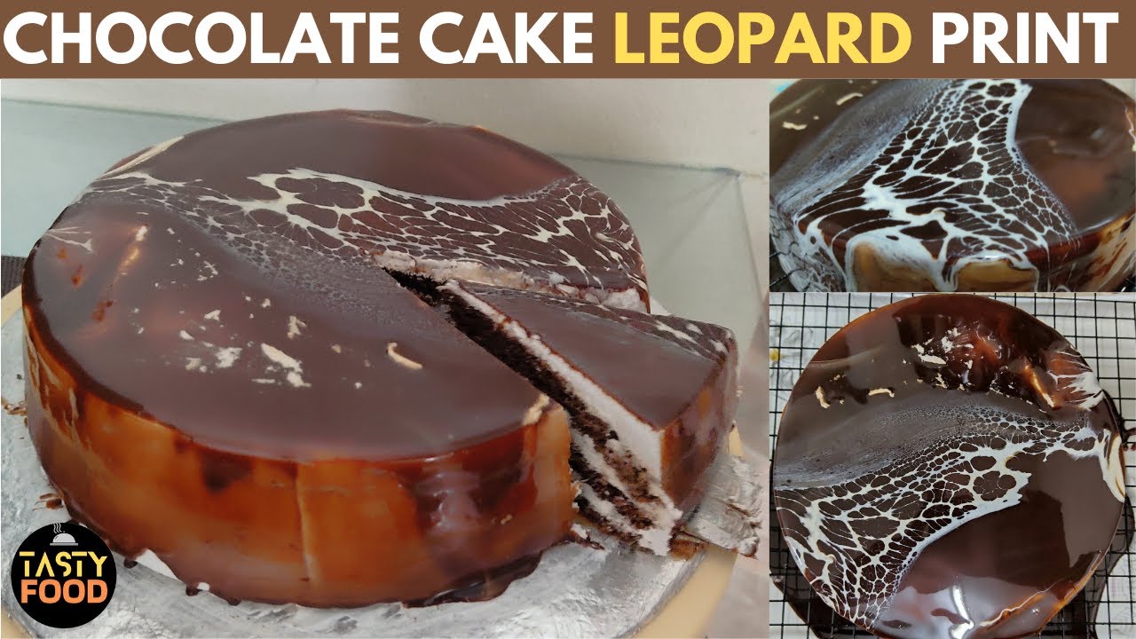 Chocolate cake leopard print design guide by tasty food | leopard print ...