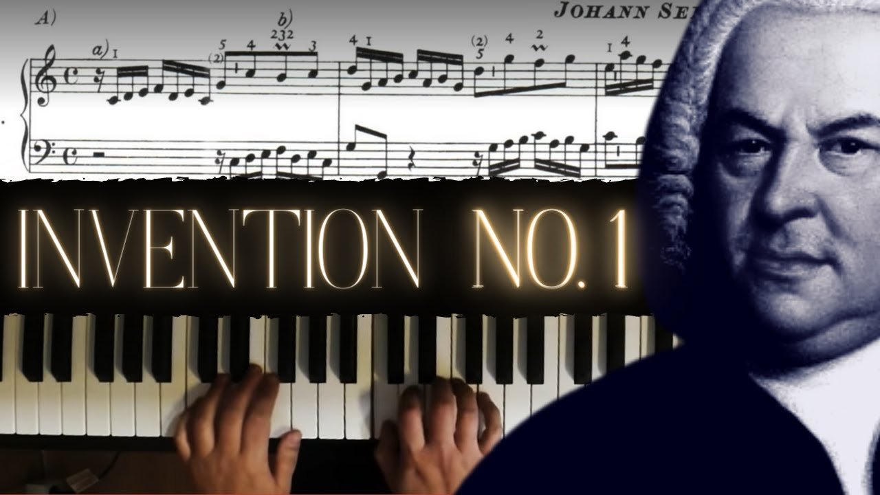 J.S. Bach: Two-Part Invention No. 1 in C major │ Classical Piano Lesson ...