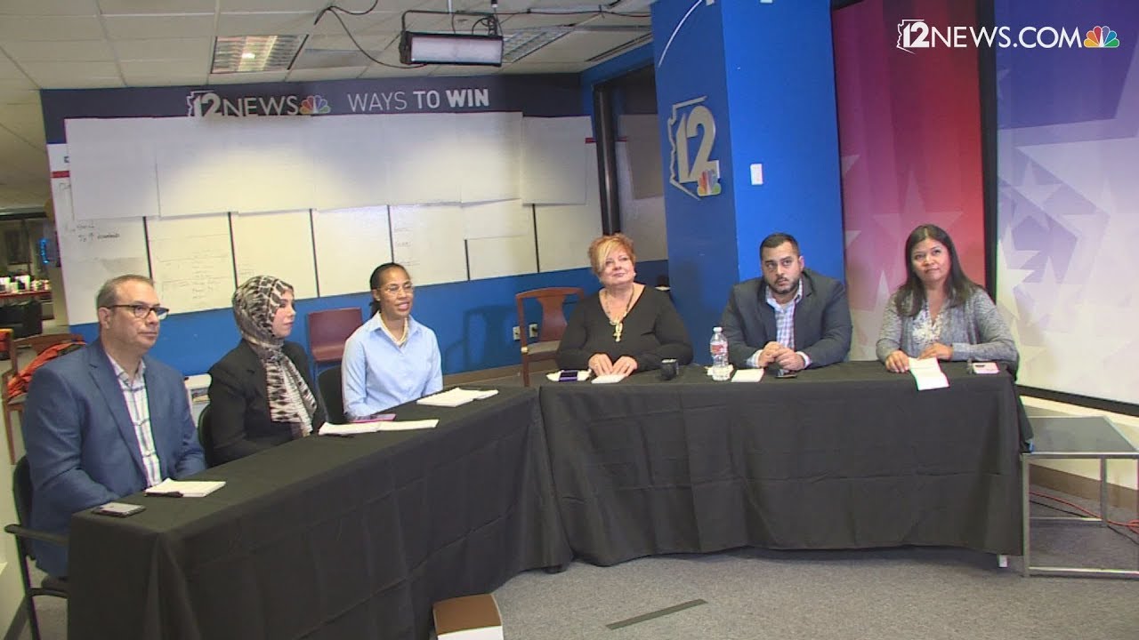 12 News voter panel reacts to 5th Democratic debate - YouTube