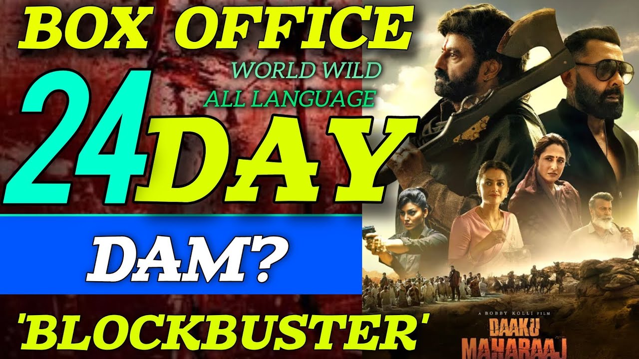 Daku Maharaj Day 24 Box Office Collection | Total Earnings & Business ...