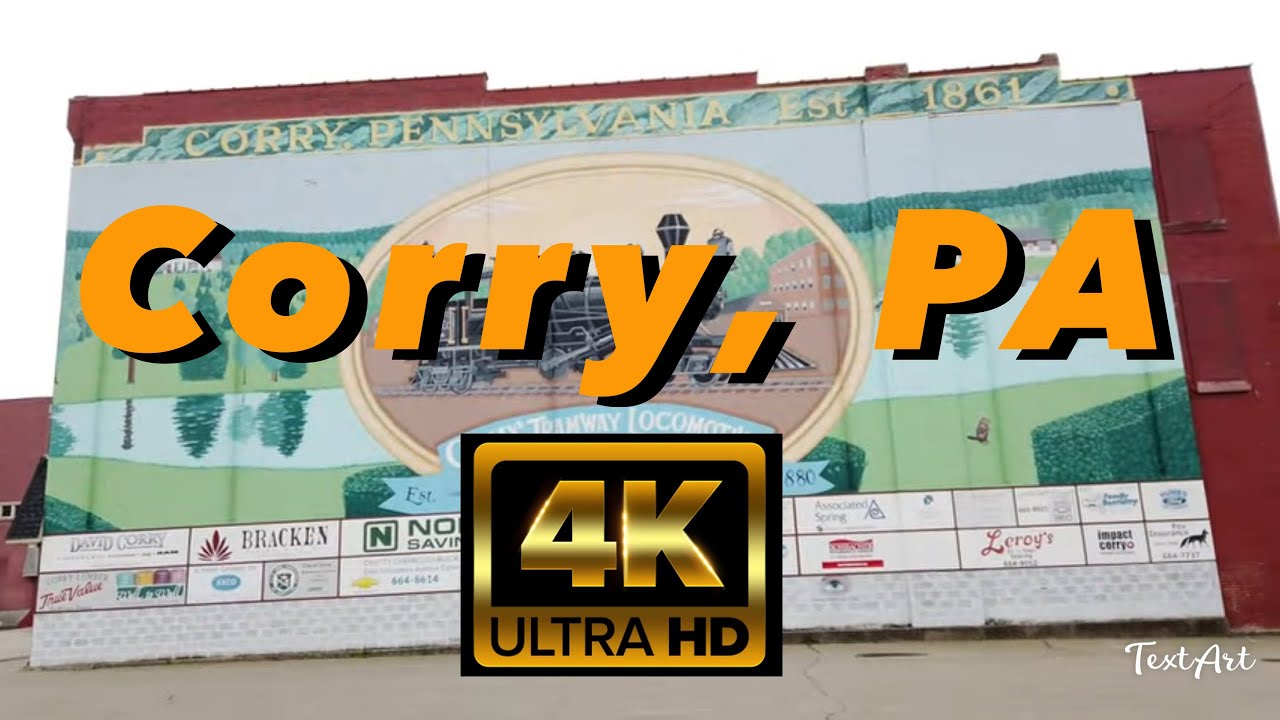 【4K】Corry, Pennsylvania - Day Walk - YouTube