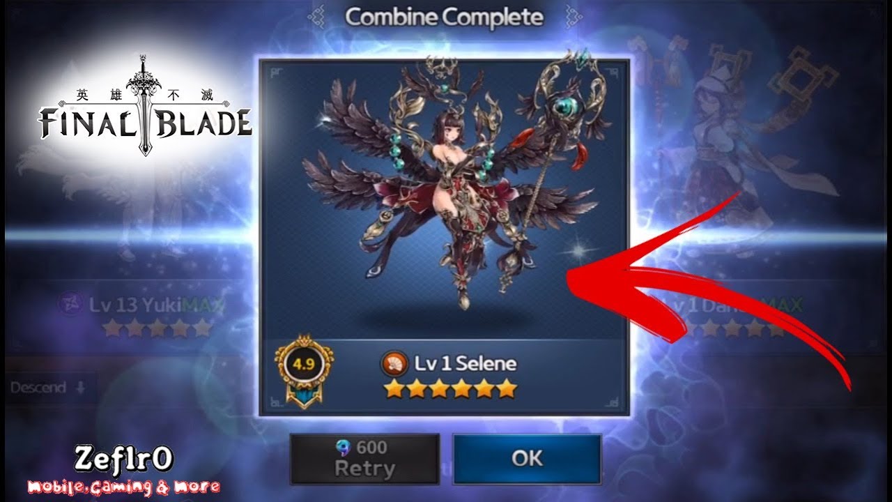 Final Blade [Global Version] - SELENE Super Red Heroes || Open A Ton Of ...