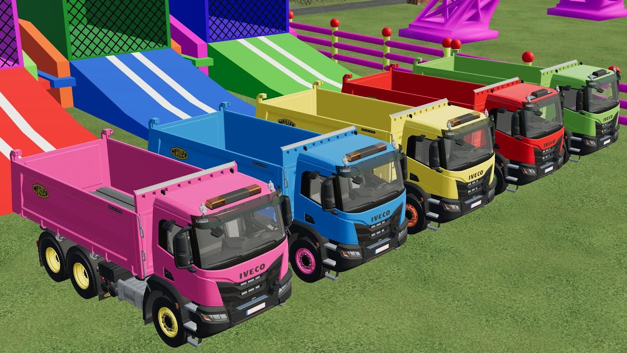 Transporting all ambulance car all police car FOUR IVECO X-WAY 8X8 ...