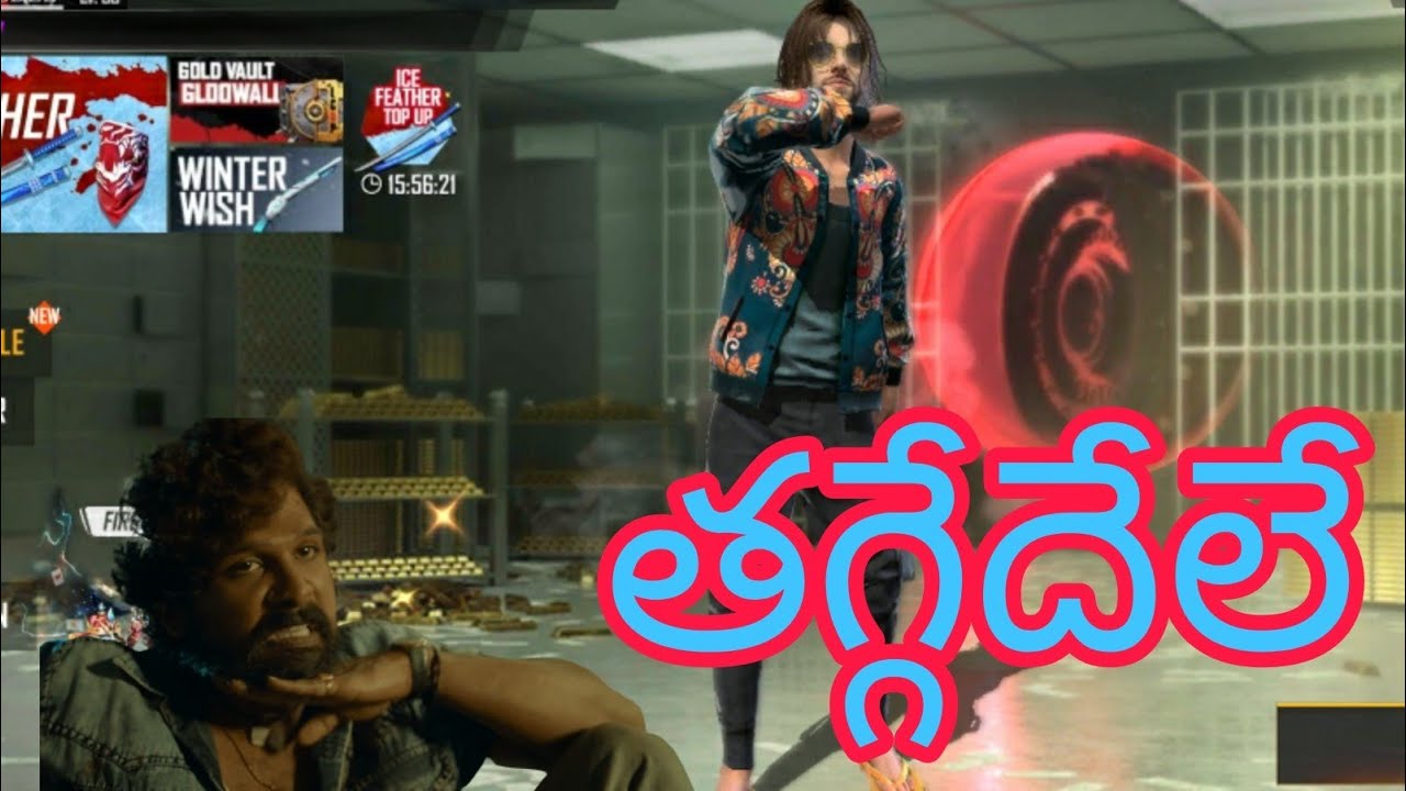 Puspa movie taggedele dialogue free fire version video - YouTube