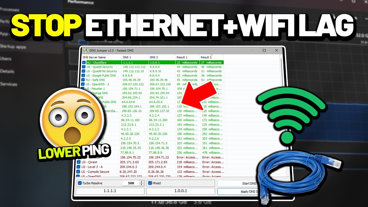 Fix High Ping & Slow Internet Speed – Optimize Ethernet & WiFi for ...