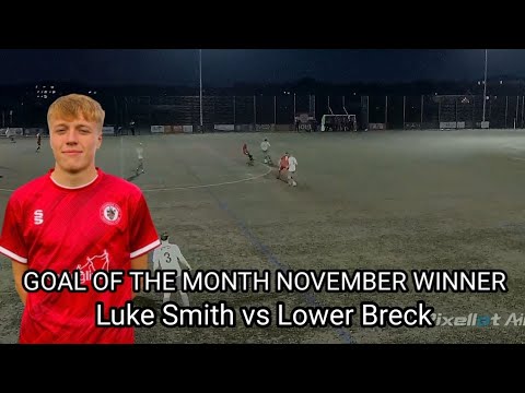 November Goal Of The Month Winner - YouTube