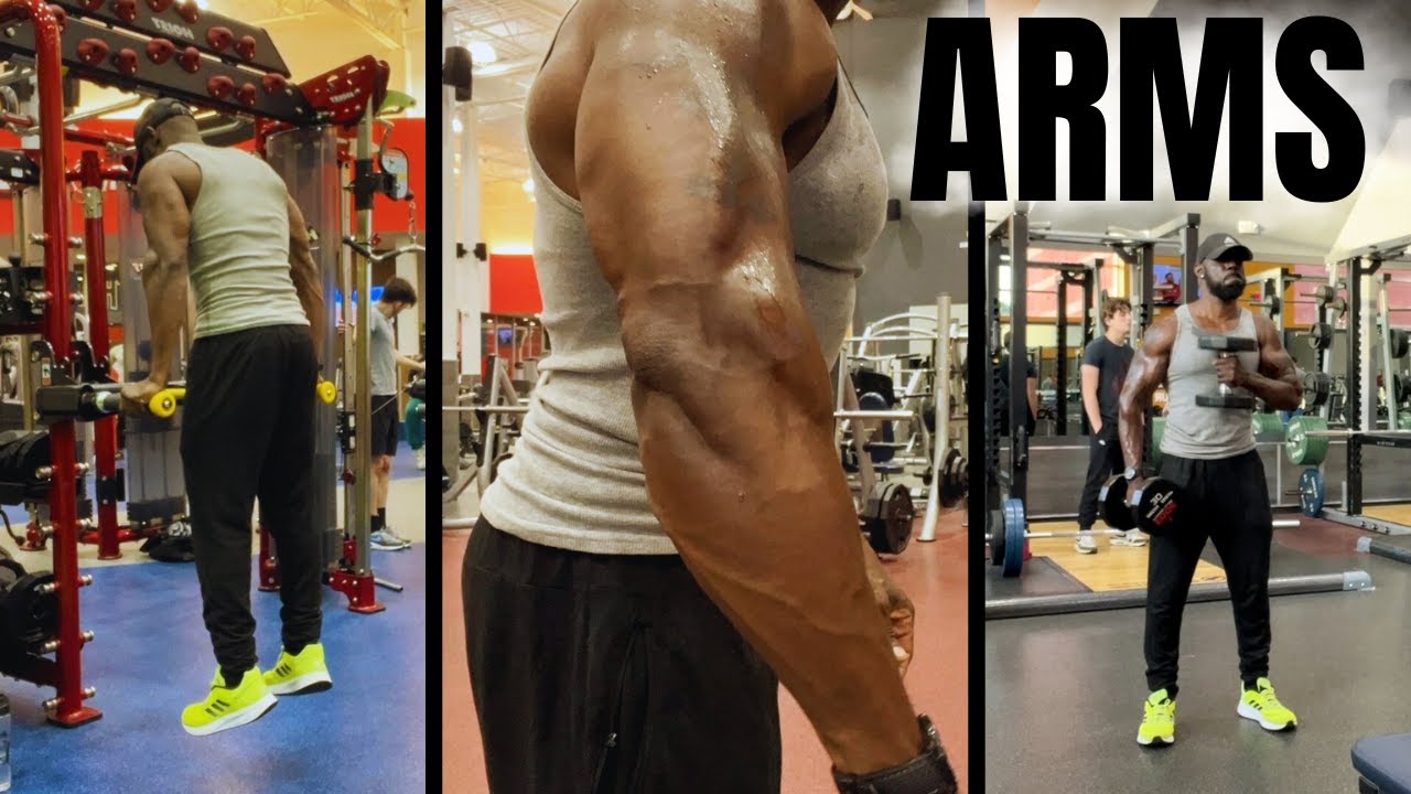GROW YOUR ARMS IN 30 DAYS- ARM WORKOUT - YouTube