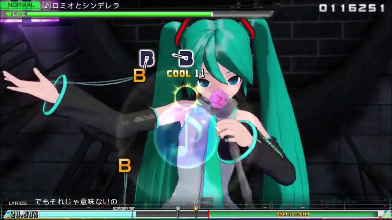 Hatsune Miku Mega Mix : demo complete Nintendo Switch - YouTube