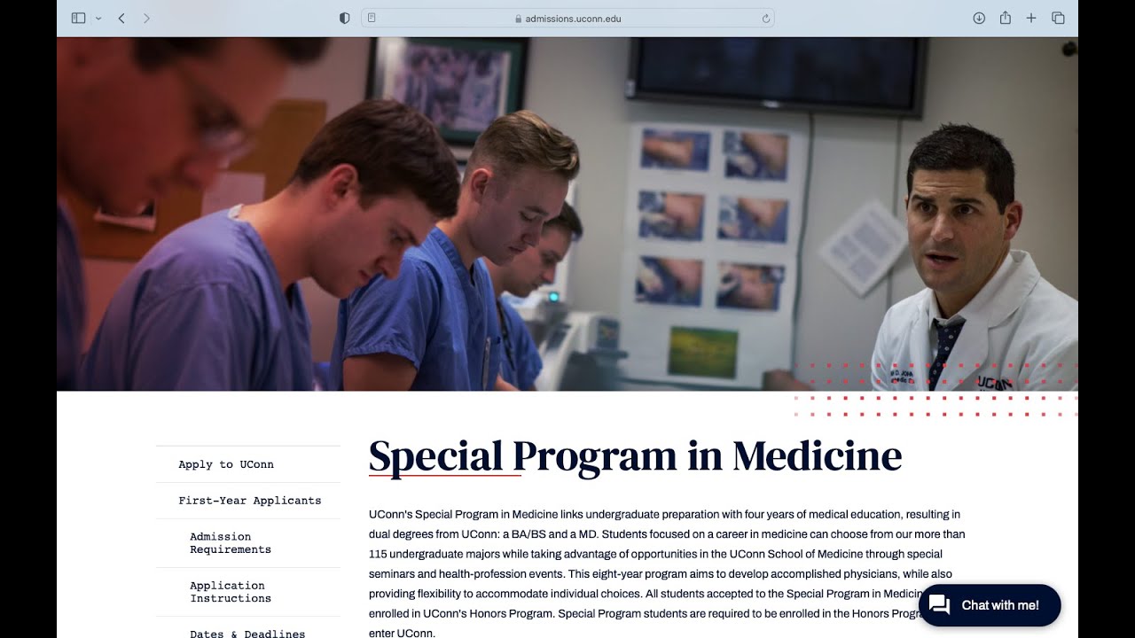 UConn Special Program in Medicine: Save $25K a Year with Scholarships ...