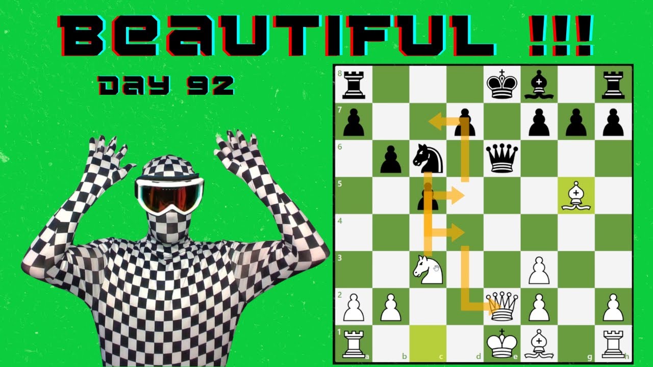 Must see MOST BEAUTIFUL checkmate on my Road to 2000! - YouTube