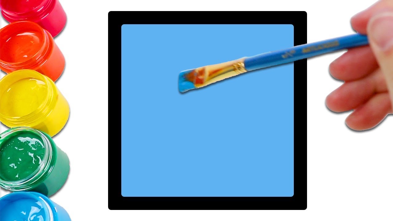 Glitter Shapes Drawing and Coloring for Kids and Toddlers by AWESMR art ...