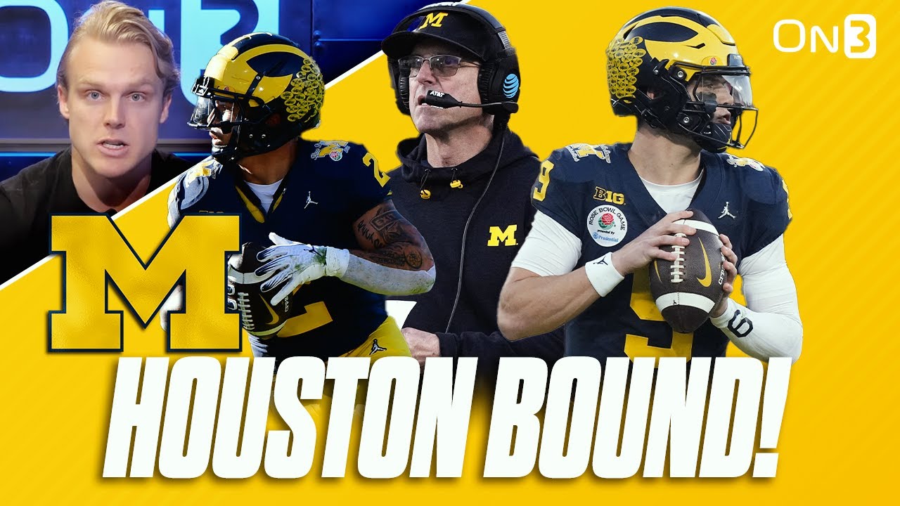 Michigan Wolverines BEAT Alabama in OT! | Jim Harbaugh, JJ McCarthy ...