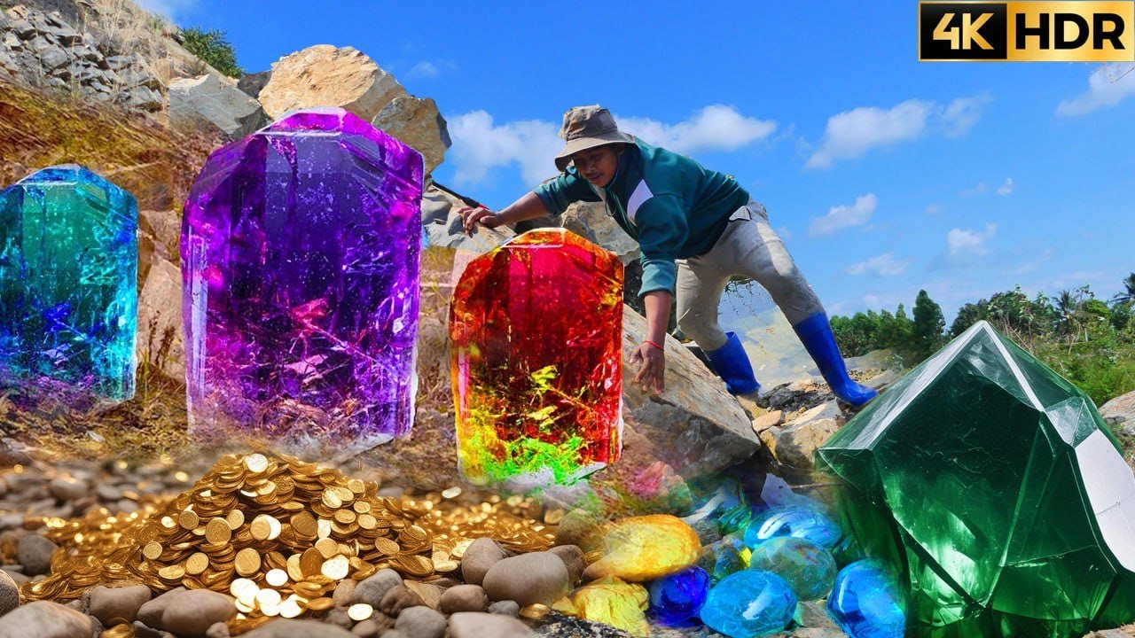 Gold diggers find $ 15,000 gold bar on mountain - YouTube