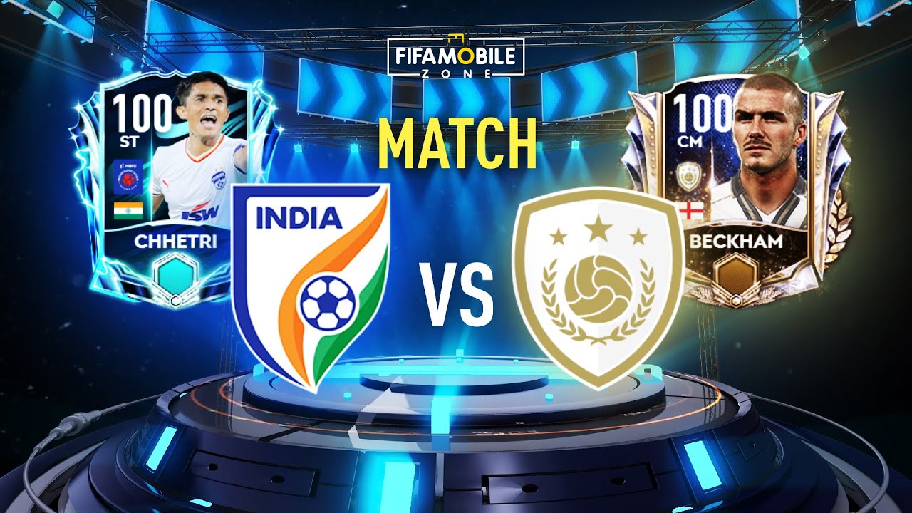 MATCH INDIA vs ICONS FIFA MOBILE 21 MATCH DAY - YouTube