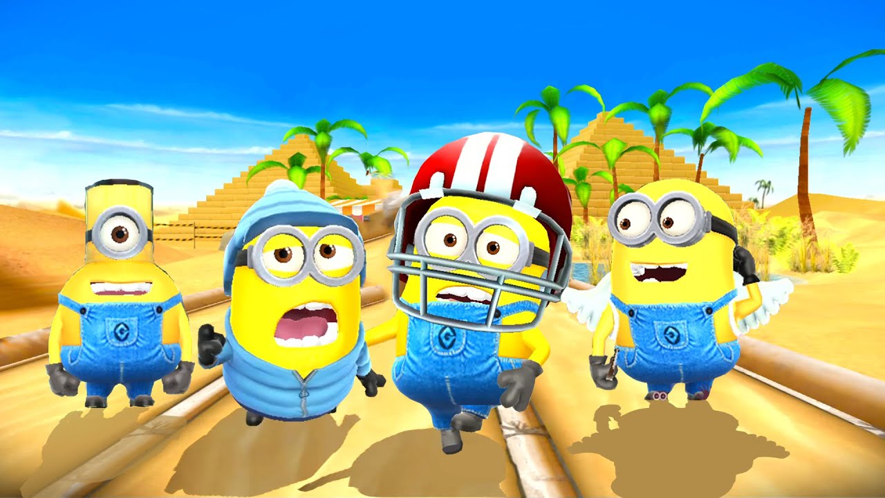 Despicable Me Minion Rush - Quarterback, Cupid, Jelly Jar and ...
