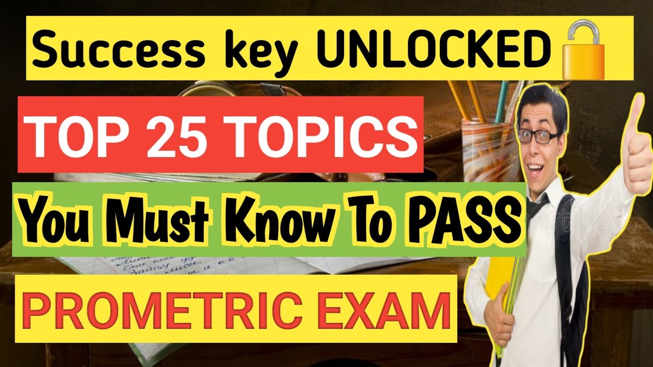 TOP 25 Topics to PASS PROMETRIC EXAM - YouTube