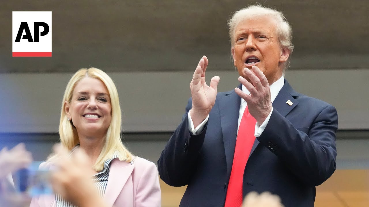 Trump's U.S. Open visit sparks boos and long security lines